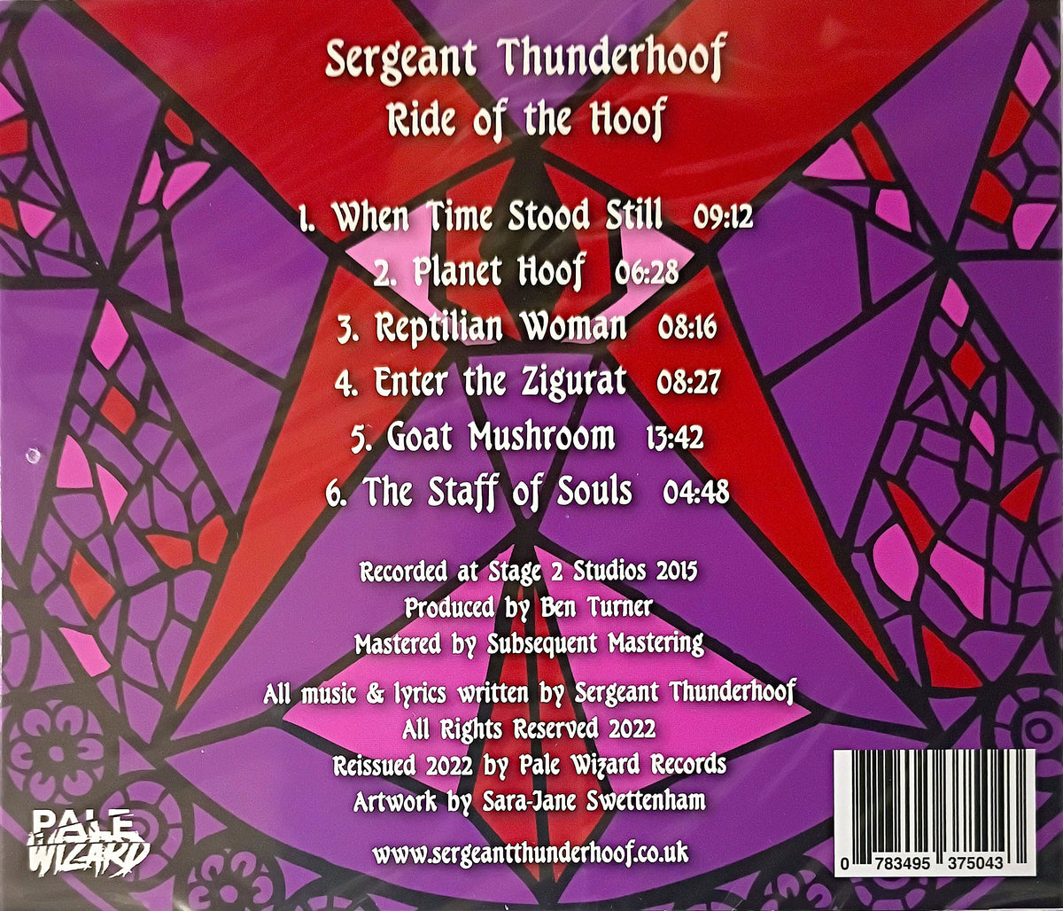 Sergeant Thunderhoof - Ride Of The Hoof (CD) – The Cosmic Peddler