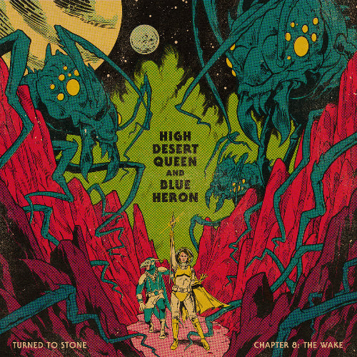 High Desert Queen/Blue Heron - Turned to Stone 8 (Vinyl/Record-New ...