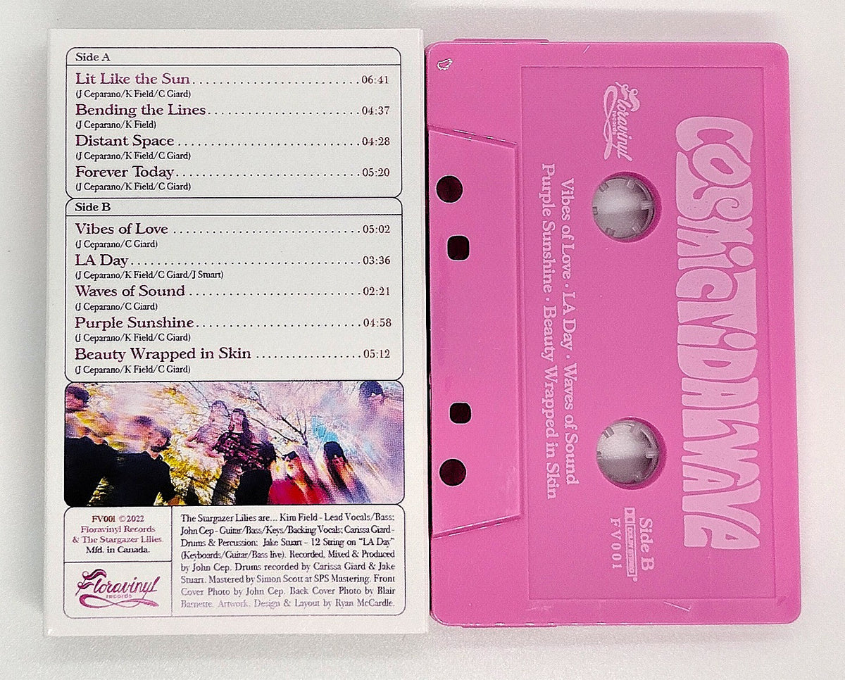 Stargazer Lilies, The - Cosmic Tidal Wave (Cassette) – The Cosmic Peddler