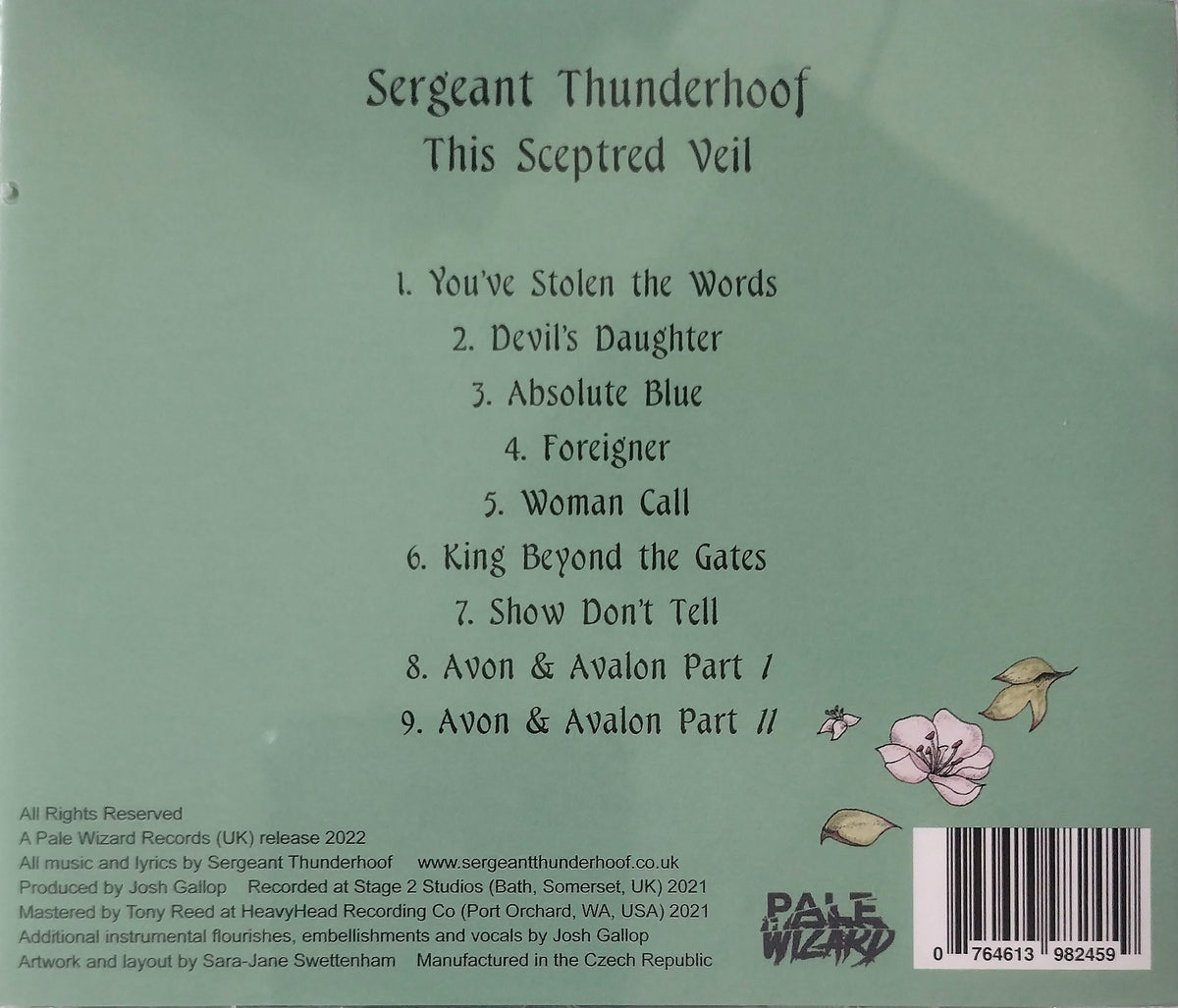 Sergeant Thunderhoof - This Sceptred Veil (CD) – The Cosmic Peddler
