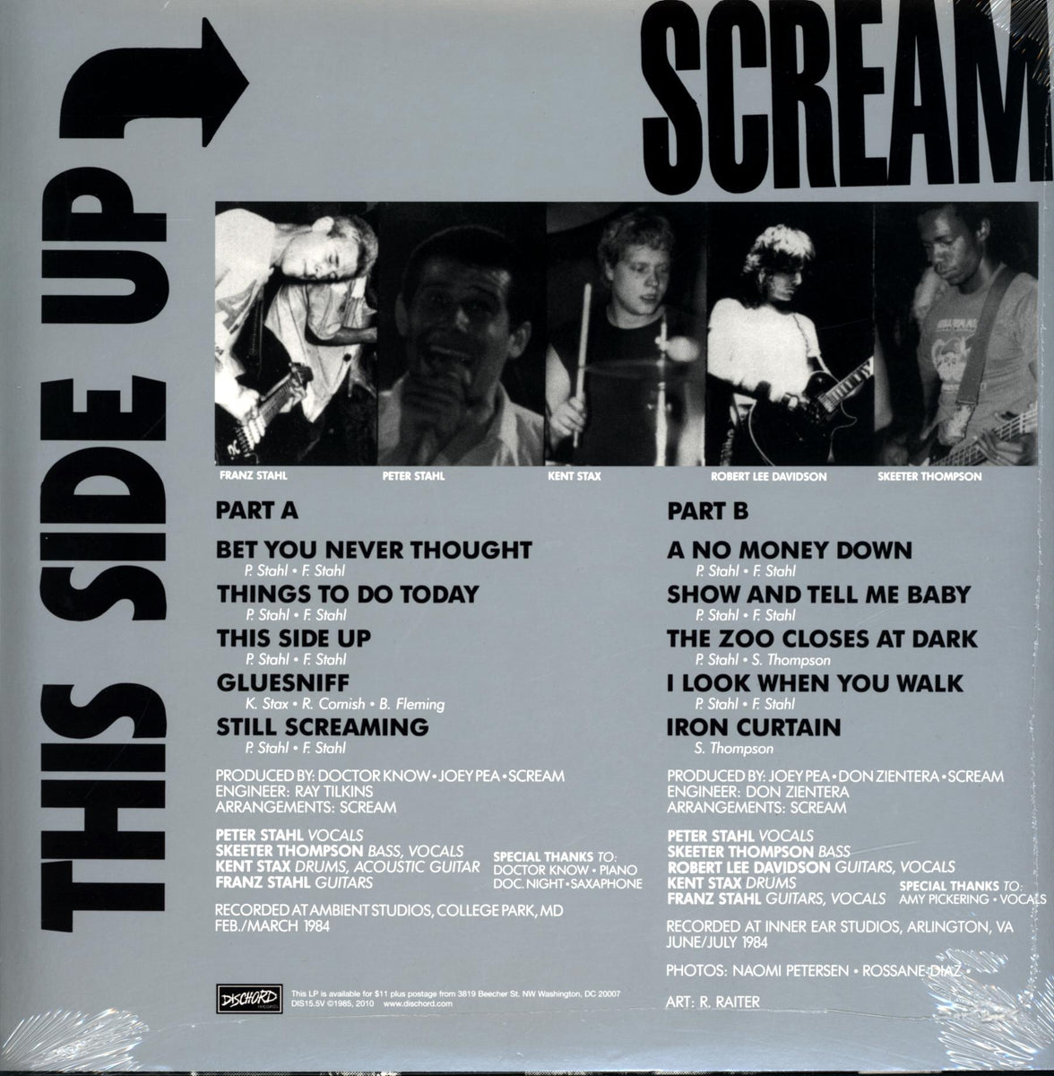 Scream - "This Side Up" (Vinyl/Record) – The Cosmic Peddler